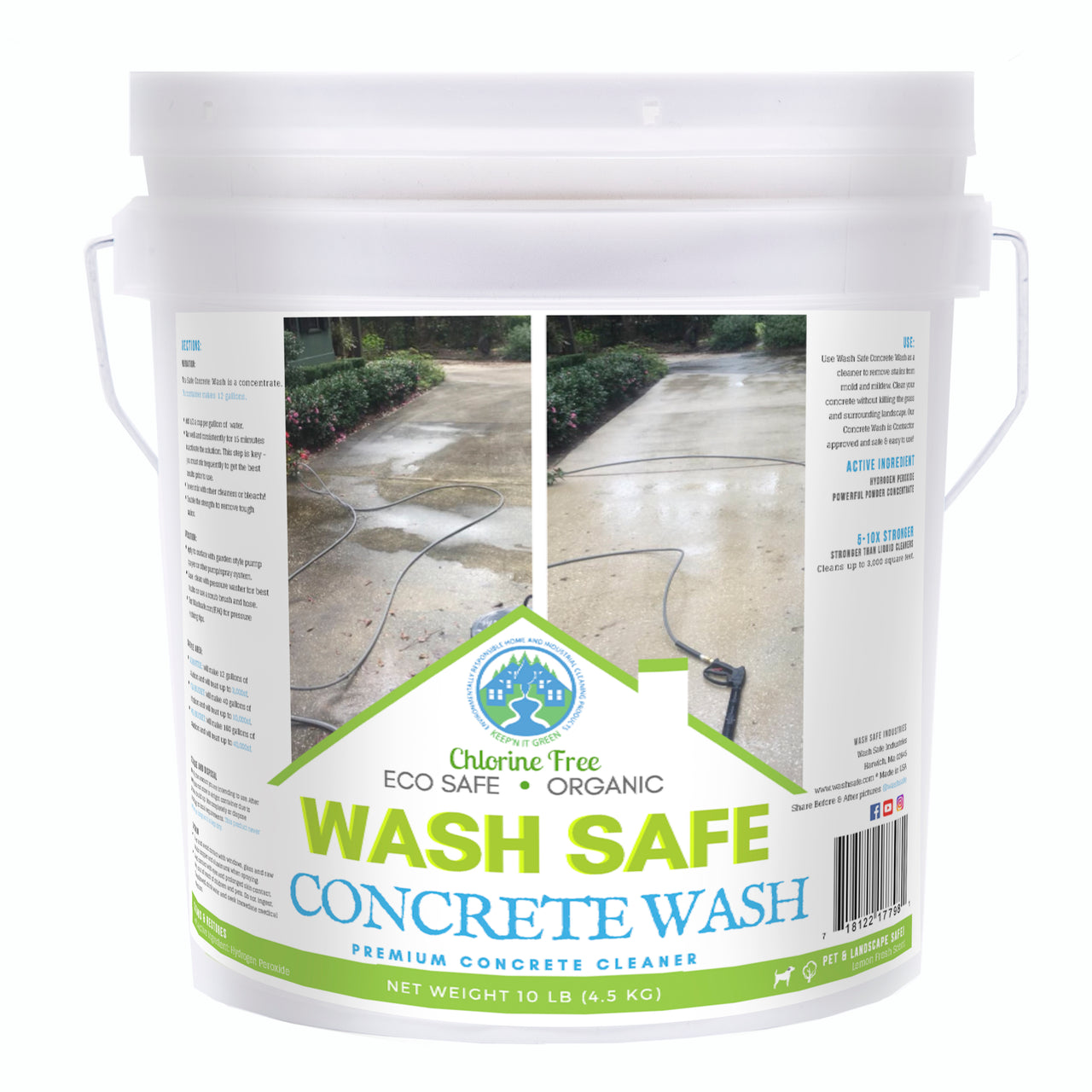 Concrete Wash – Wash Safe, a JR Chemical Coatings LLC Brand