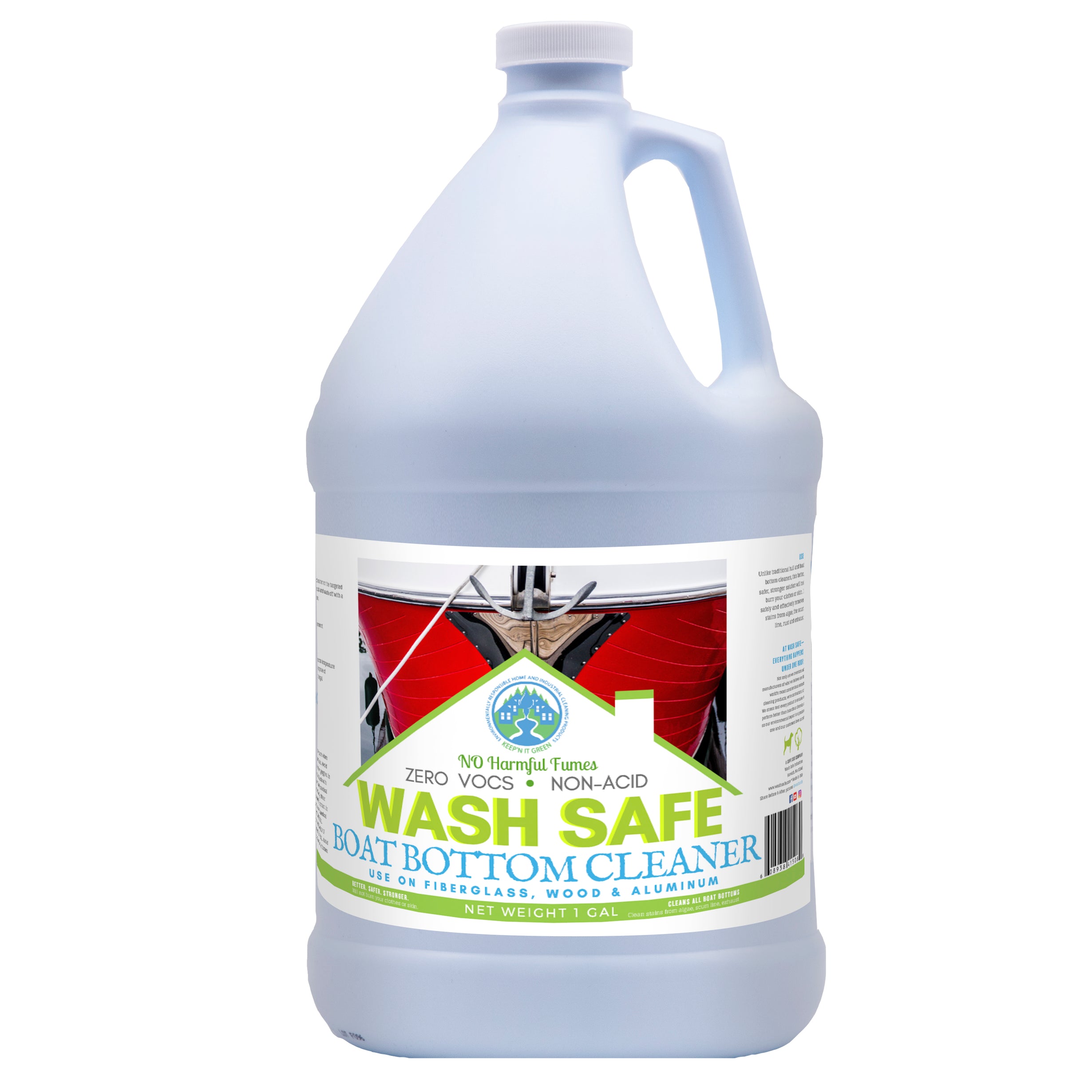 Boat Bottom Hull Cleaner – Wash Safe, a JR Chemical Coatings LLC Brand