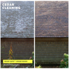 Wash Safe™ CEDAR WASH Eco-Safe and Organic Wood Cleaner | Clear, Bleac