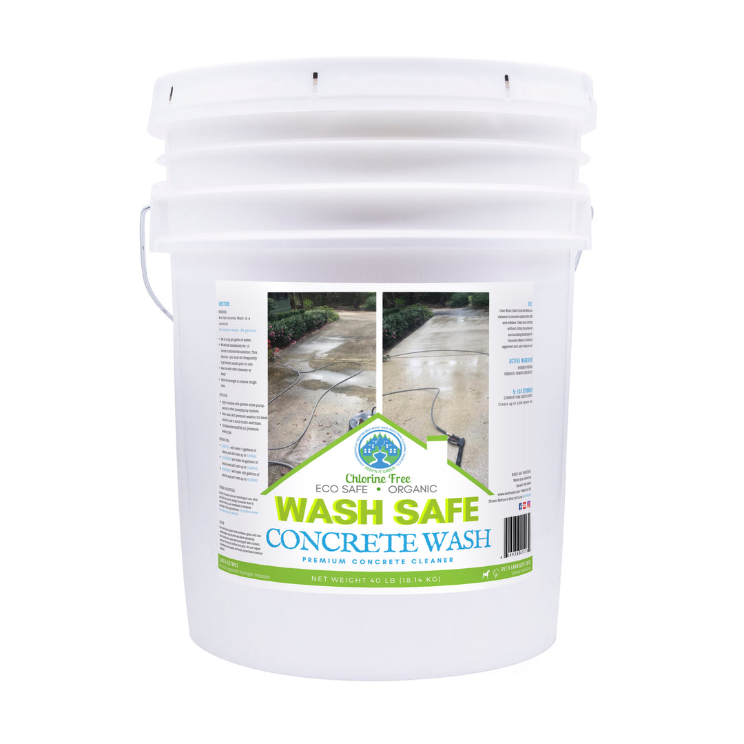 Concrete Wash – Wash Safe, a JR Chemical Coatings LLC Brand